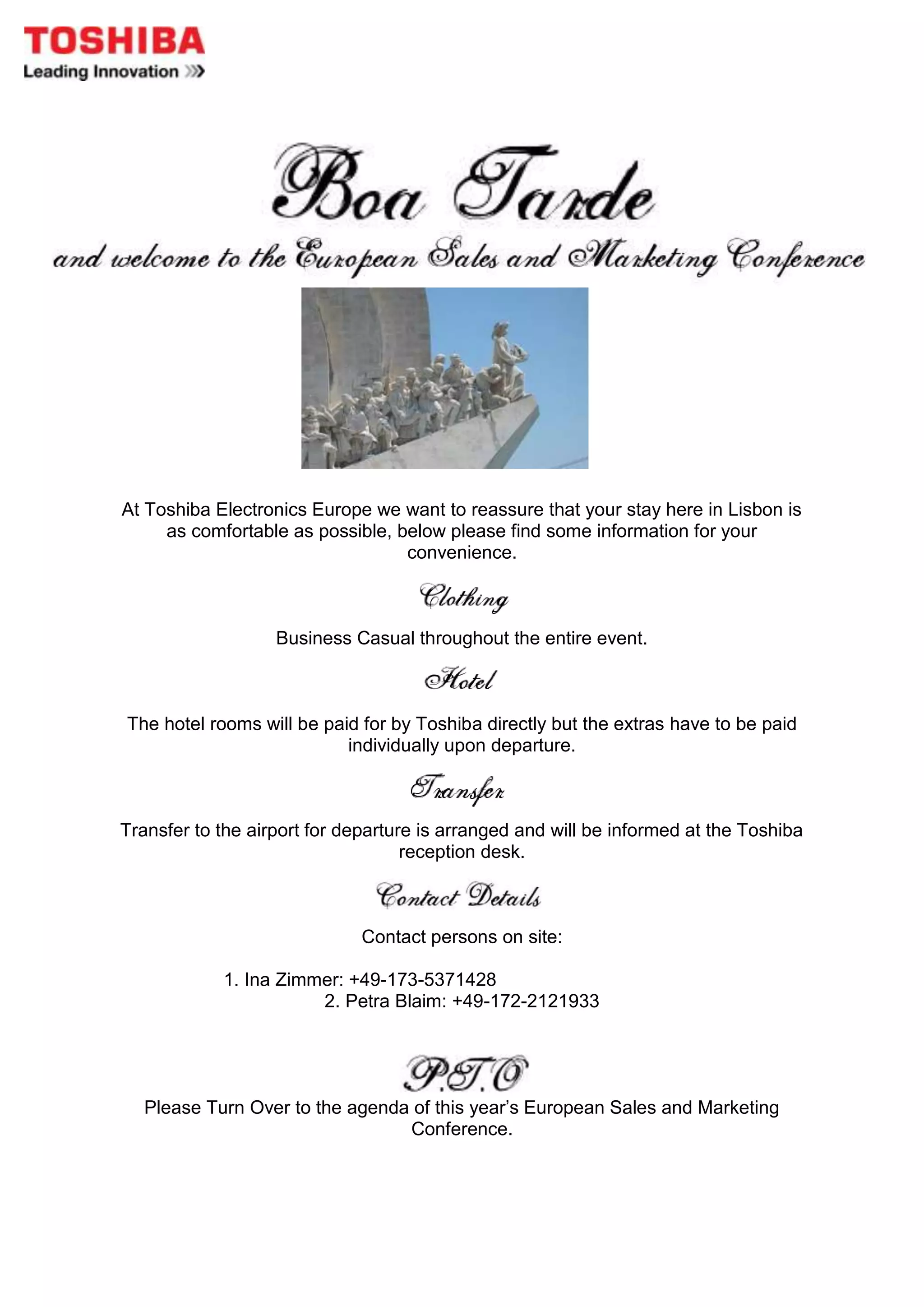 Final Welcome Letter | DOCX