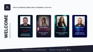 Be | Welcome Sept 2021 | PPT