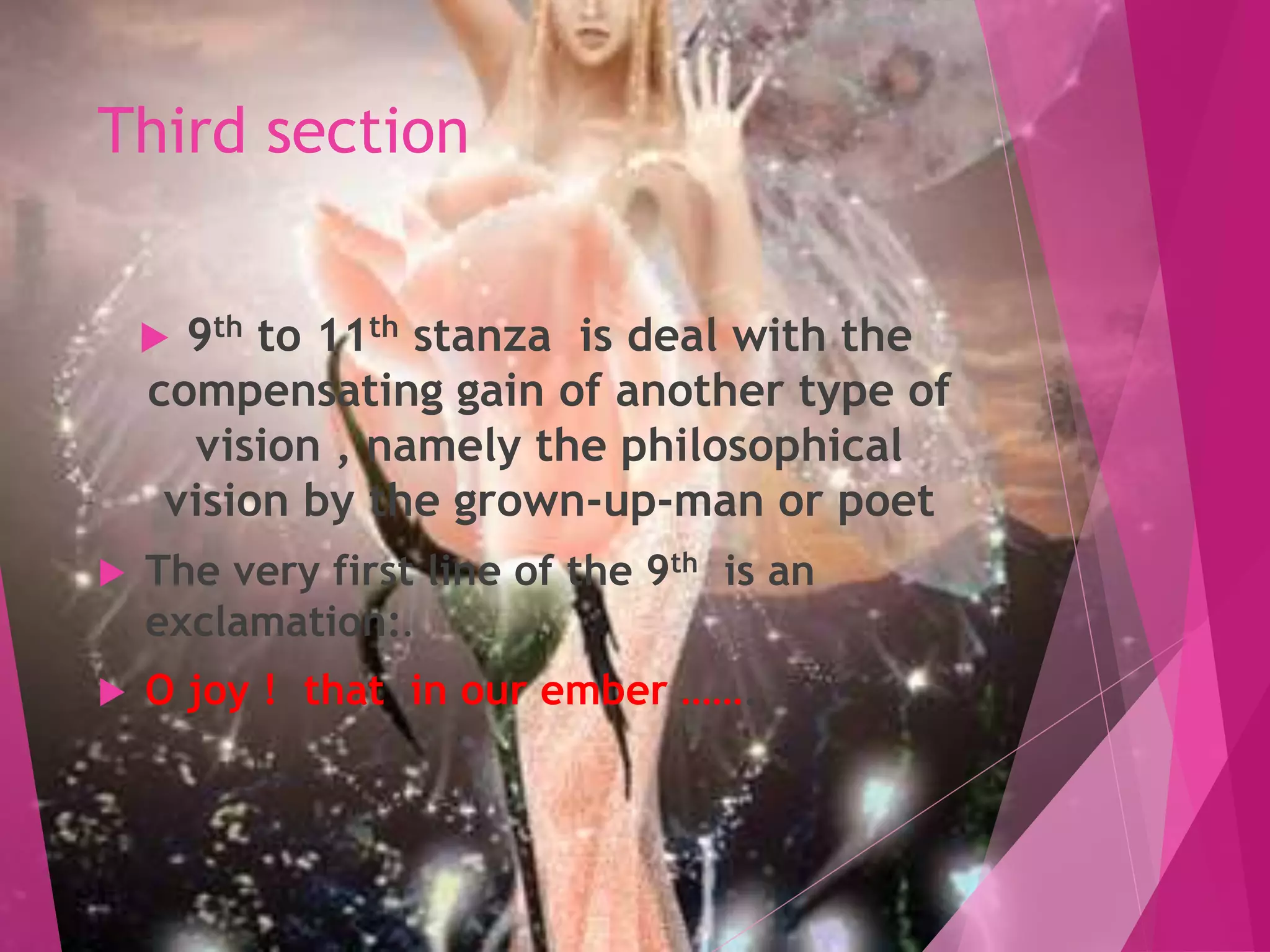 analysis of ode on intimation of immortality by Wordsworth | PPTX