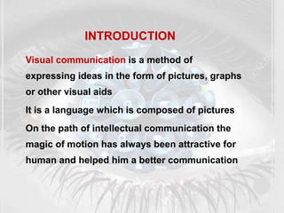 ROLE OF MOTION GRAPHICS IN VISUAL COMMUNICATION | PPT