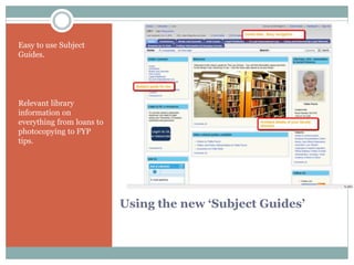 Welcome new students | PPTX