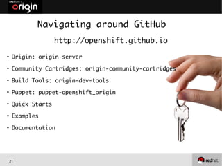 OpenShift Origin Community Day (Boston) Welcome & Resources by Diane ...
