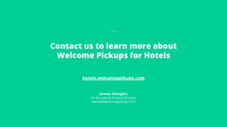 Welcome Pickups | PDF
