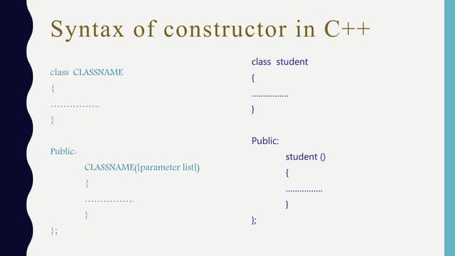 What is Constructors and Destructors in C++ (Explained with Example ...