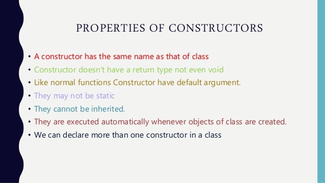What Is Constructors And Destructors In C Explained With Example