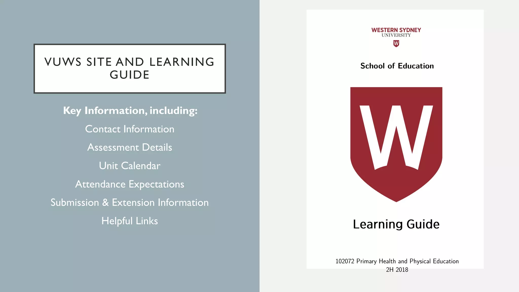 Welcome Presentation 2H 2018 | PPT