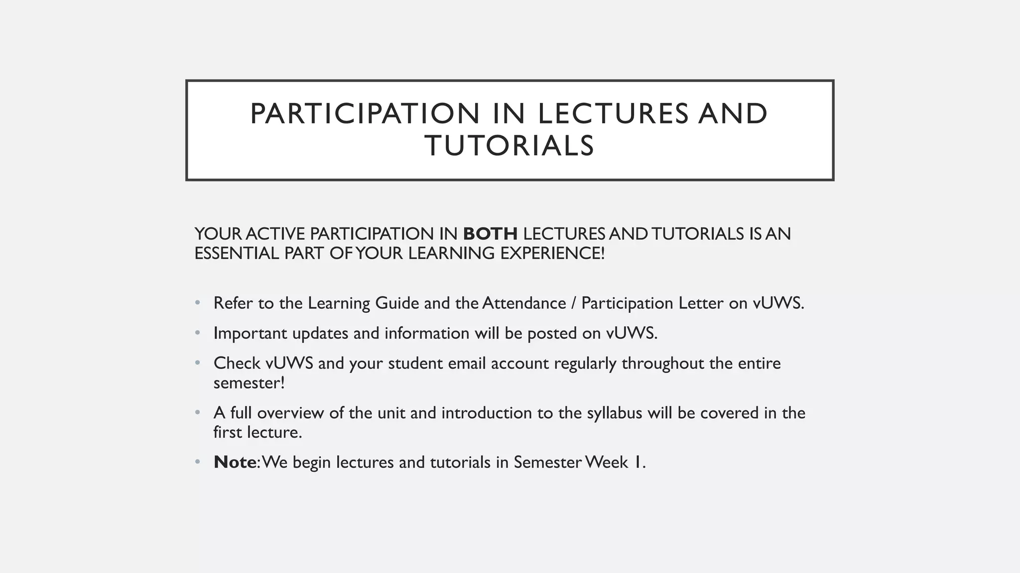 Welcome Presentation 2H 2018 | PPT