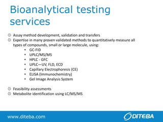 Diteba Corporate Capabilities | PPT