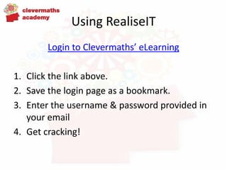 Welcome presentation for august course | PPT