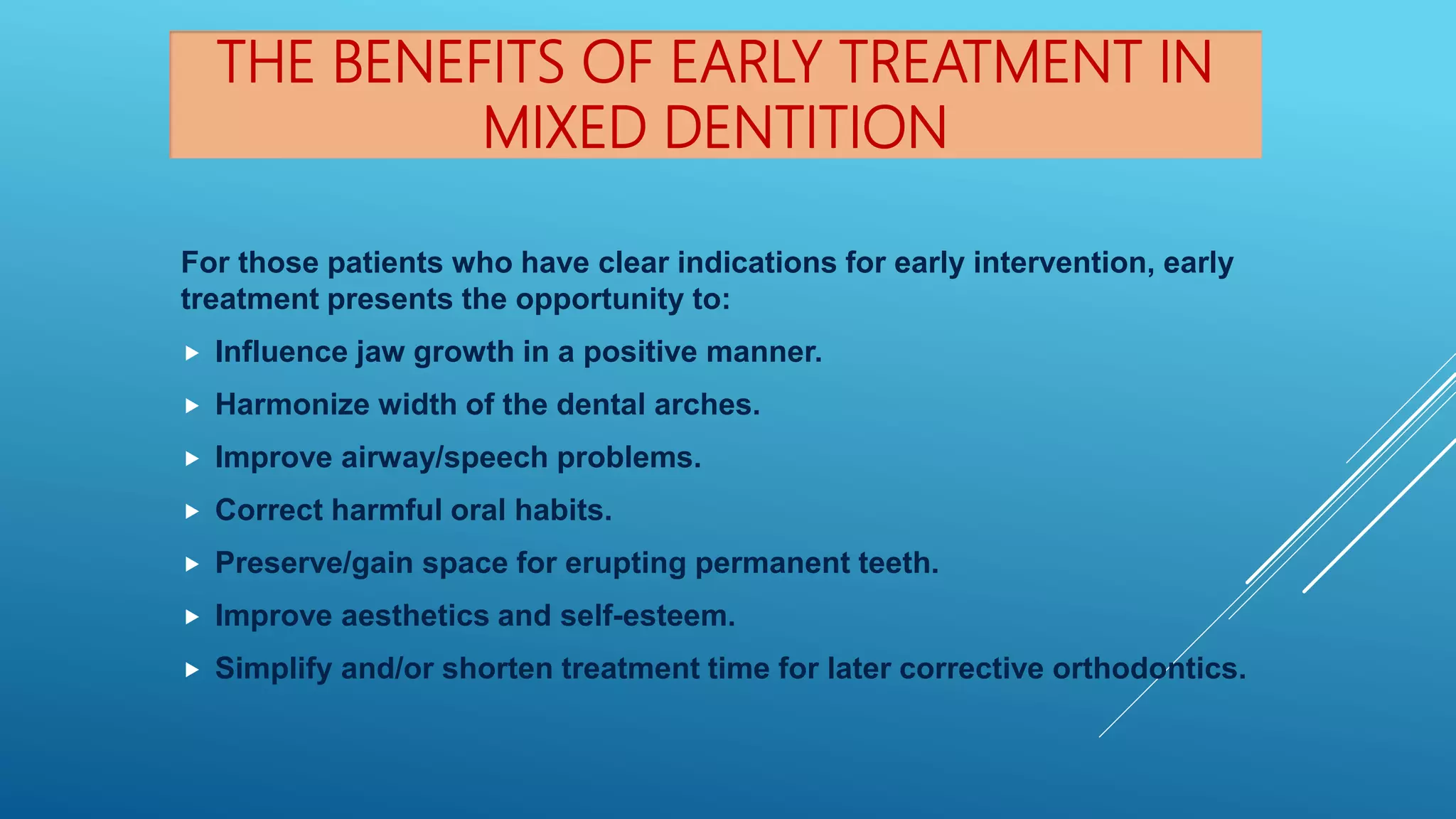 Oral screen and mixed dentition appliance | PPTX