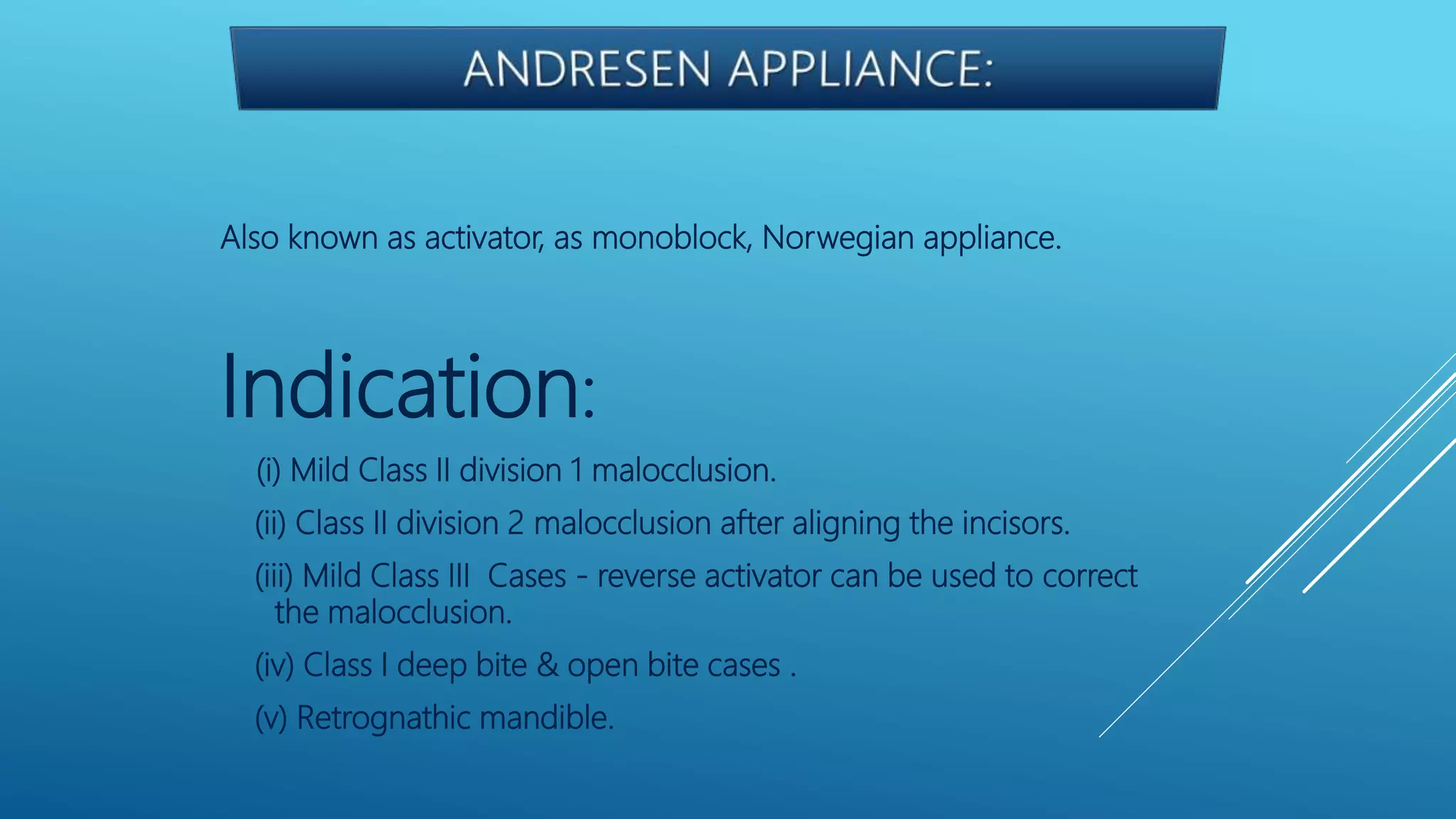 Oral screen and mixed dentition appliance | PPTX
