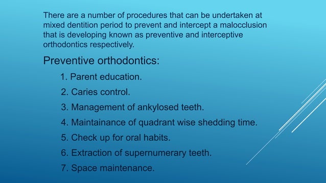 Oral screen and mixed dentition appliance | PPTX | Dental Health ...