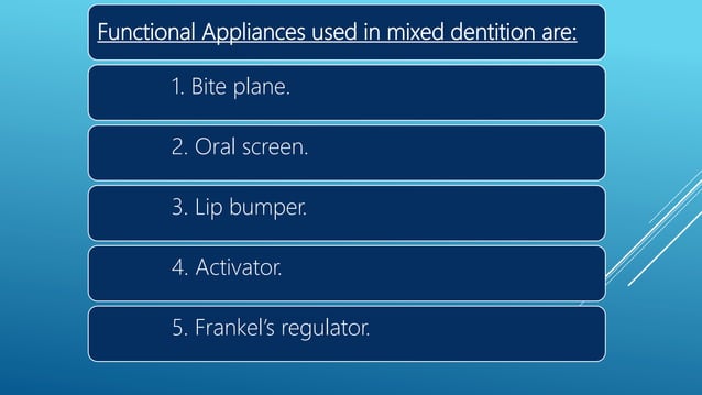 Oral screen and mixed dentition appliance | PPTX | Dental Health ...