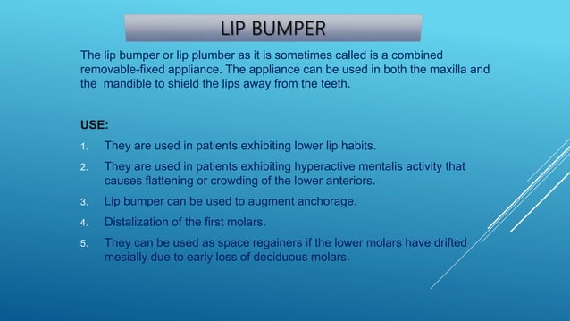Oral screen and mixed dentition appliance | PPTX | Dental Health ...