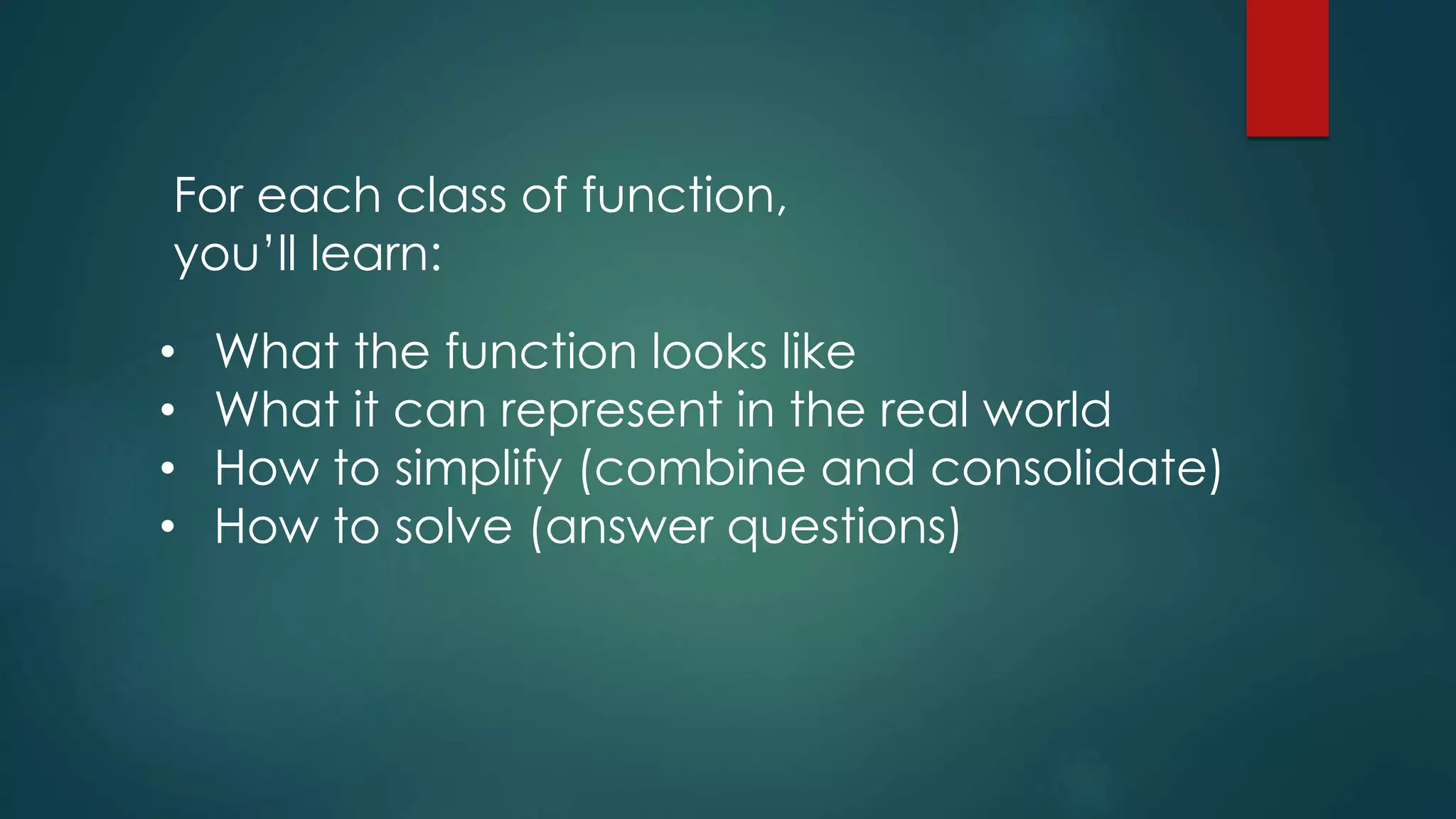 Welcome: Math 105 | PPTX