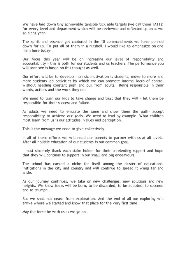 Welcome speech 2014 | DOCX