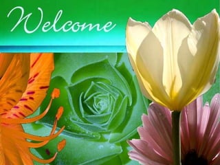 Spring Welcome To Church Backgrounds