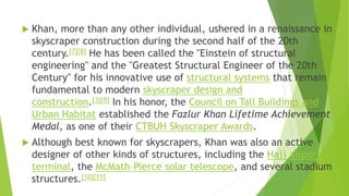 Fazlur Rahman Khan | PPTX