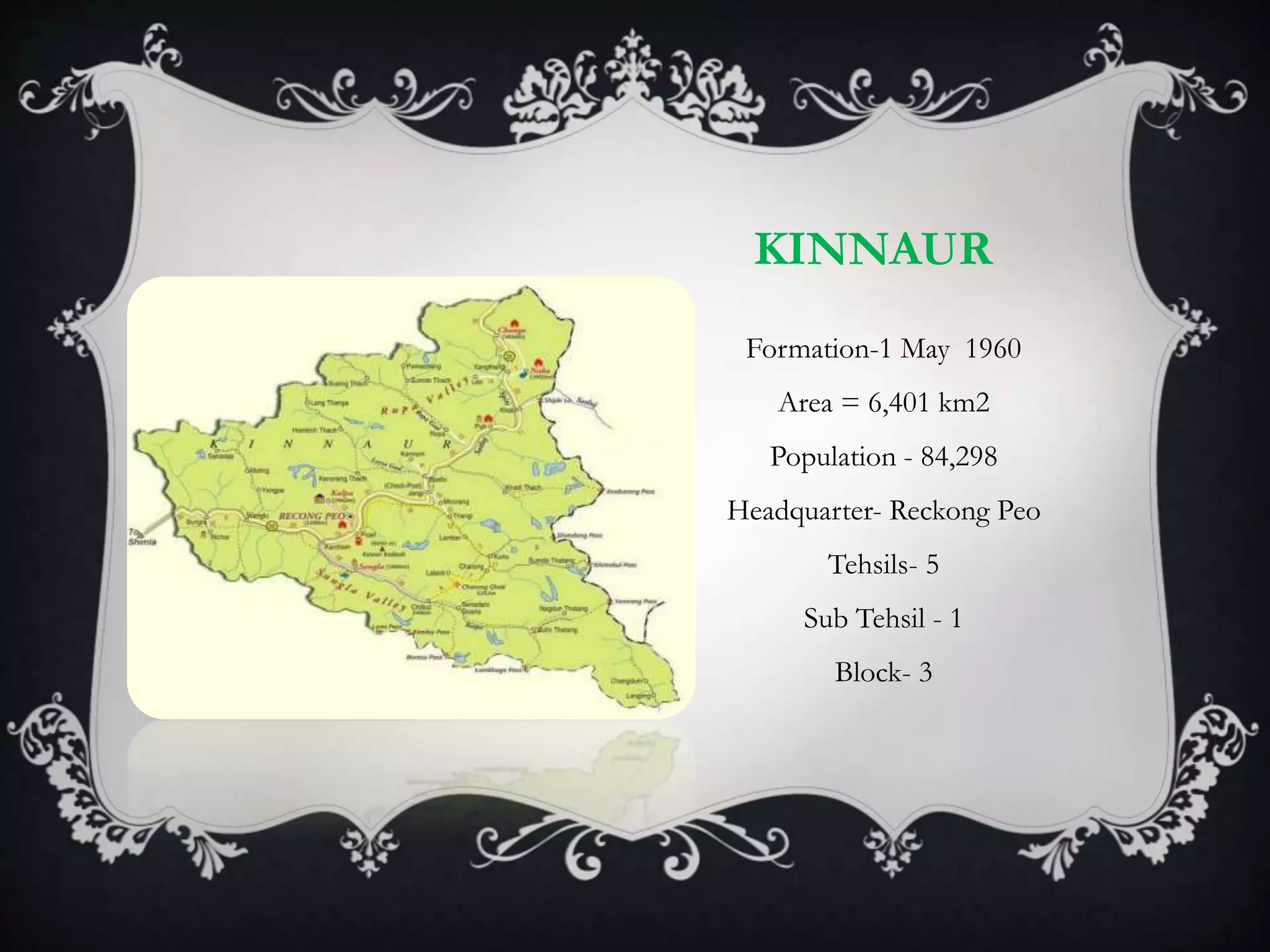 Kinnaur - Land of God | PPTX
