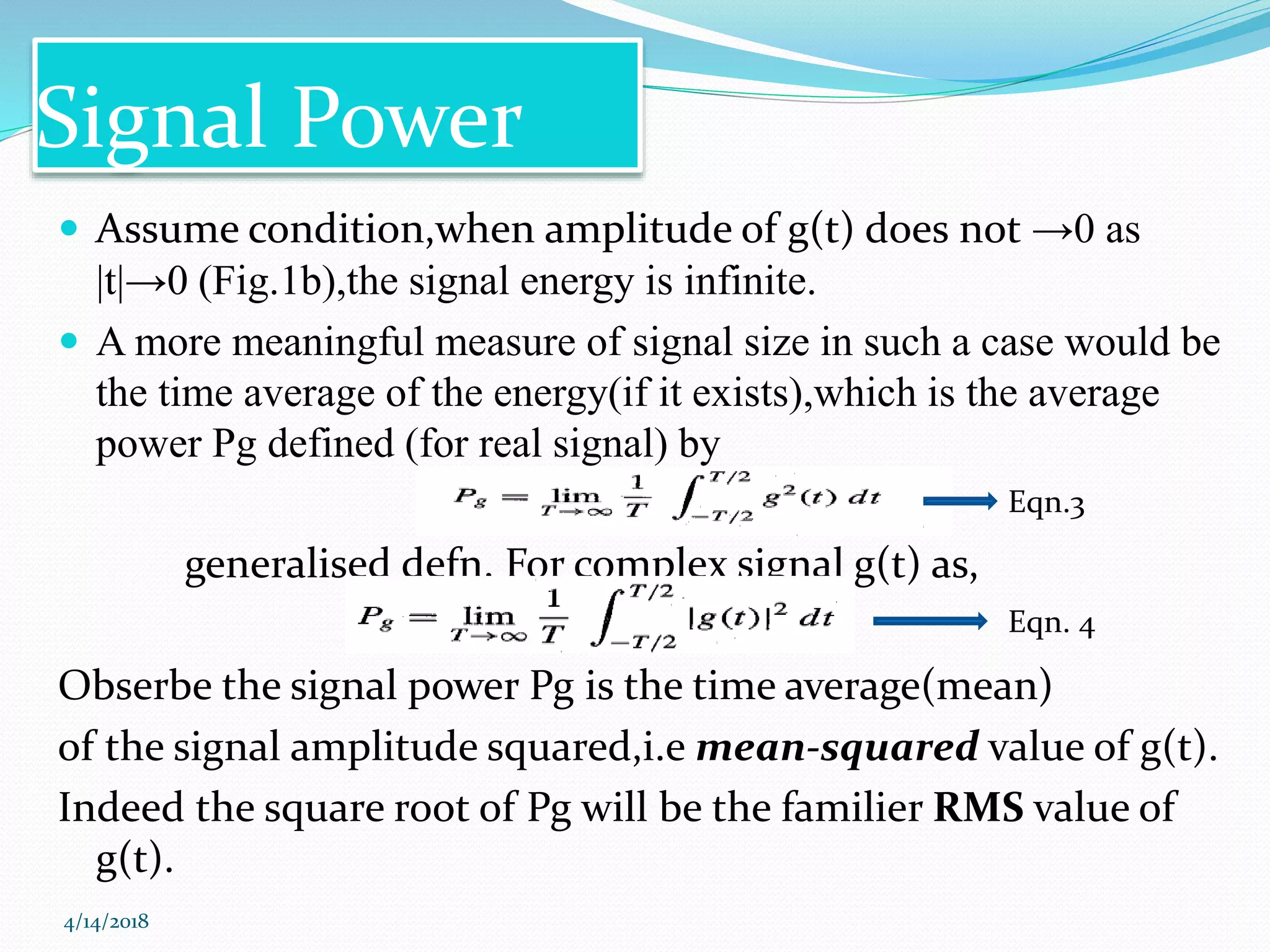 Size Of Signal | PPT