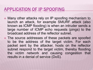 ip spoofing | PPT