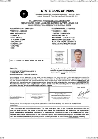 Welcome to 1 sbi | PDF