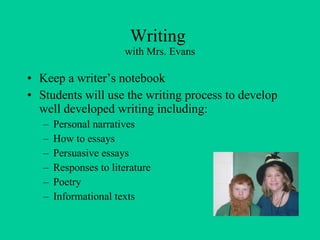 Welcome to 5th | PPT