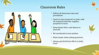 Welcome to 5th grade! | PPTX