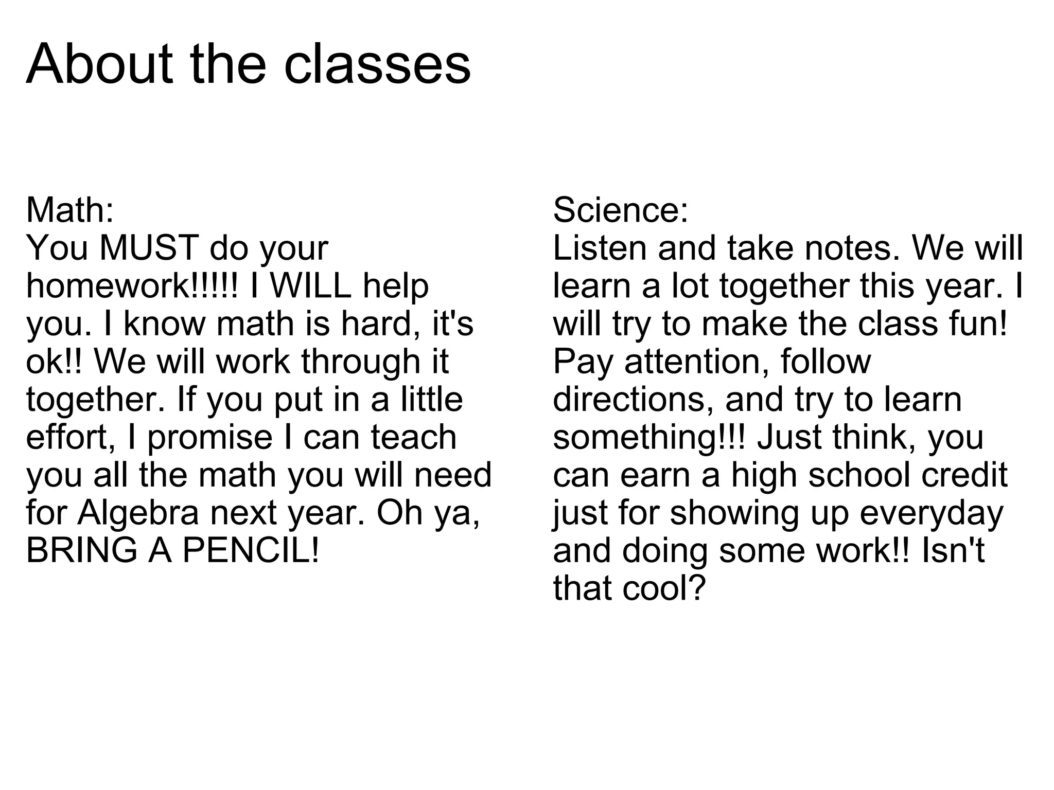 Welcome to 8th_grade | PPT