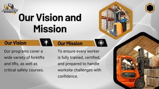 Complete Forklift Certification and Safety Training at Amaze Forklift Training | PPT