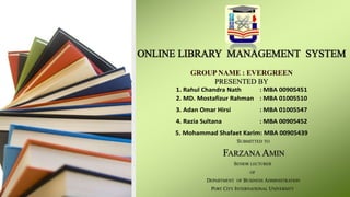 Android Library Management System | PPTX