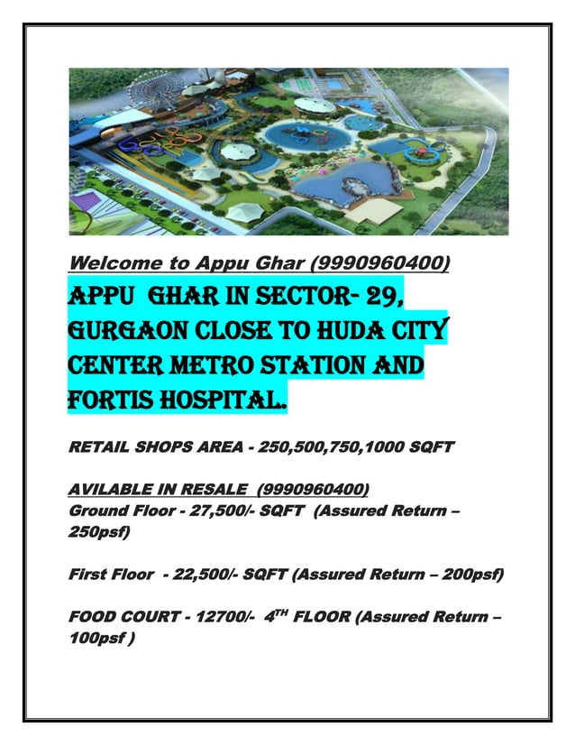Welcome to Appu Ghar | DOCX | Retail Industry | Industries