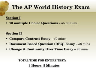 Welcome to AP World History | PPT