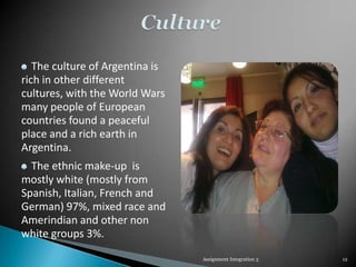 Welcome to argentina | PPTX