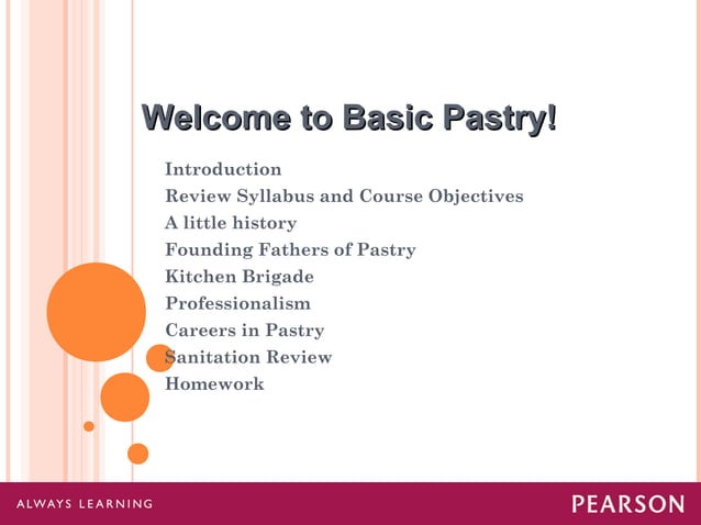 Welcome to basic pastry powerpoint | PPT