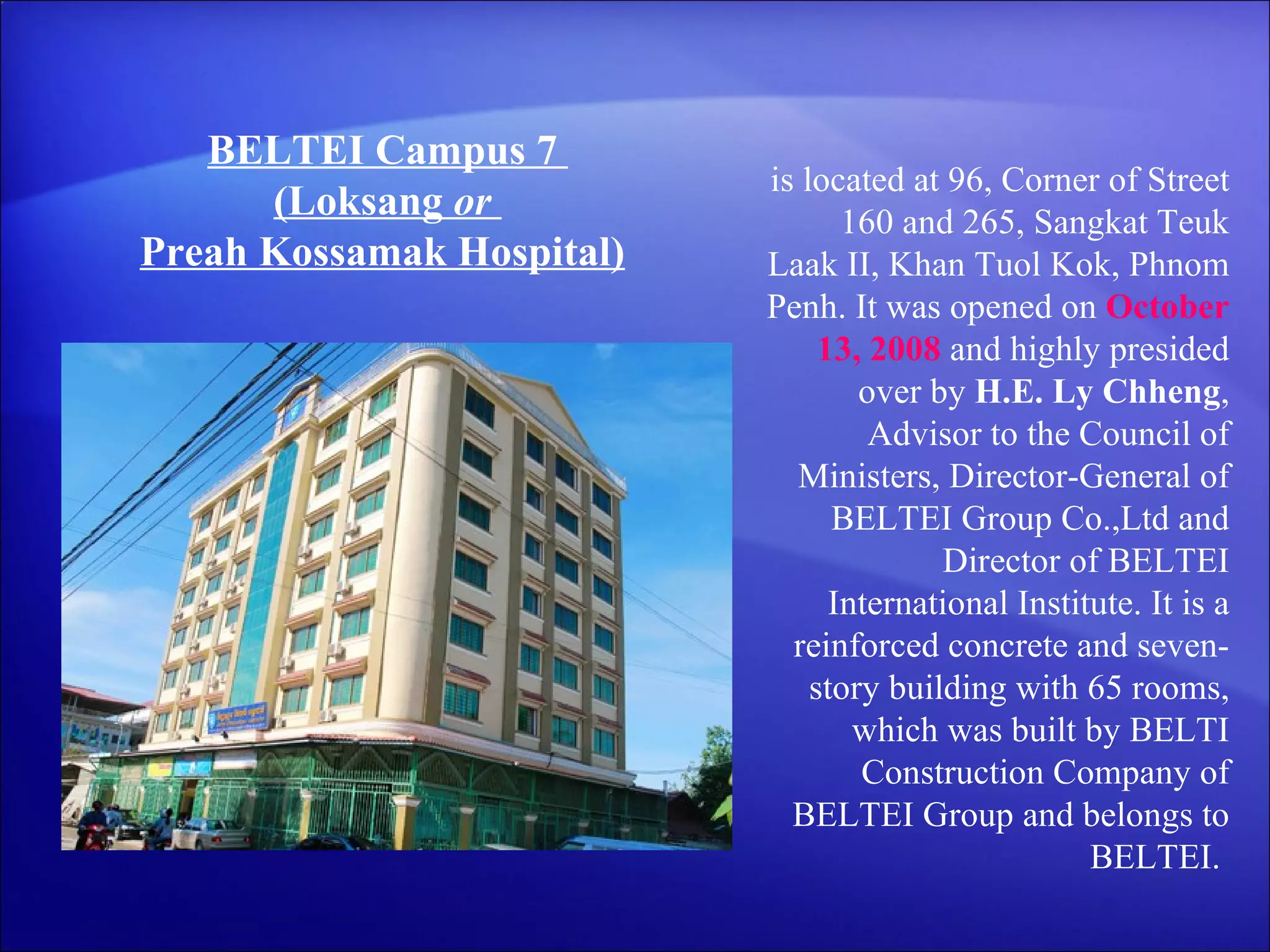 Welcome To Beltei | PPS