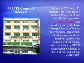 Welcome To Beltei | PPS