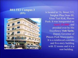 Welcome To Beltei | PPS