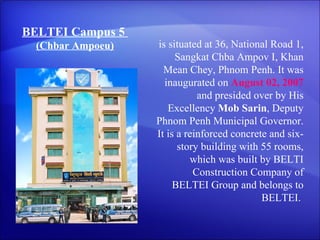 Welcome To Beltei | PPS
