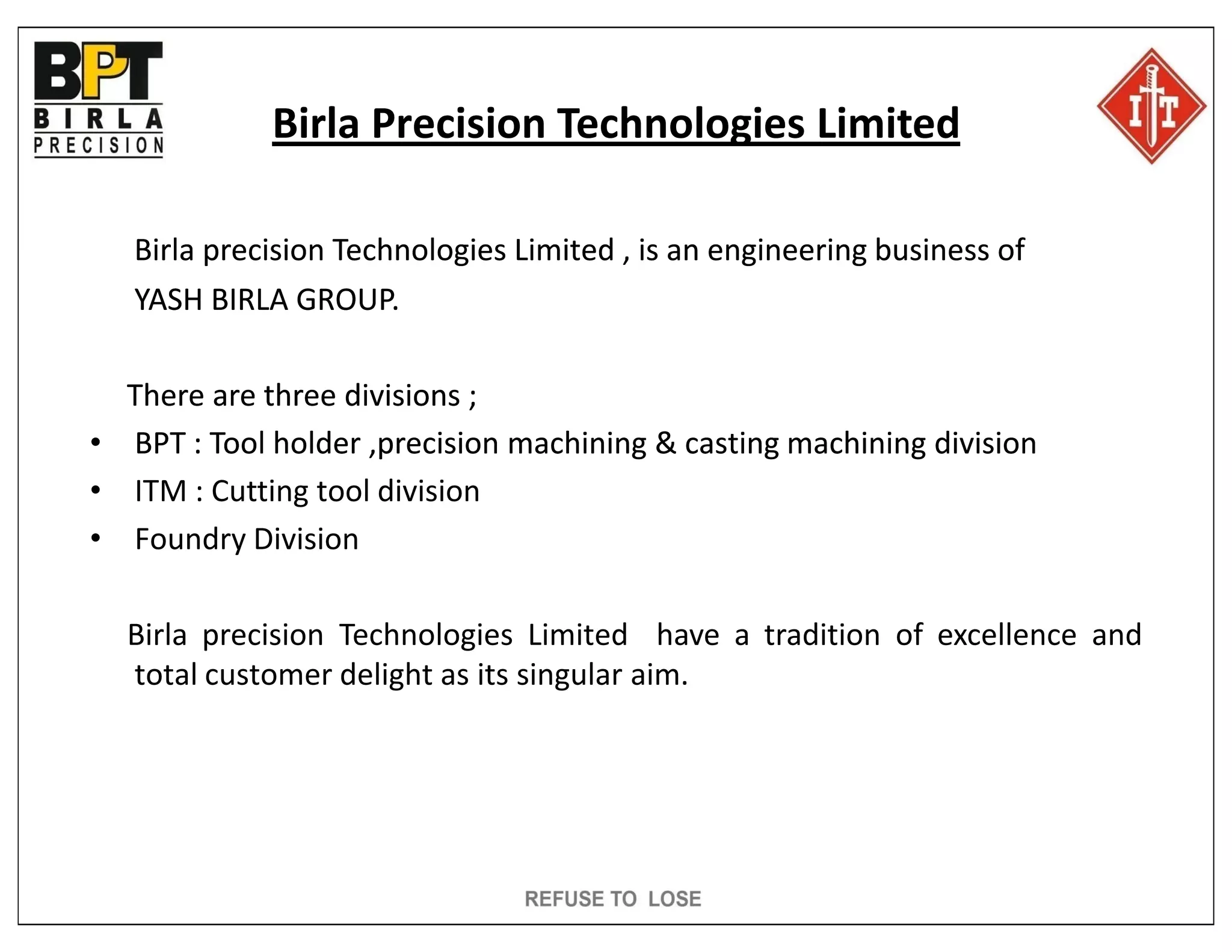 Cnc machine tools, Hsk toolings, Tool holders - Birla Precision Technologies Ltd | PDF