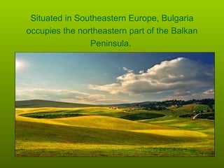 Welcome To Bulgaria | PPT