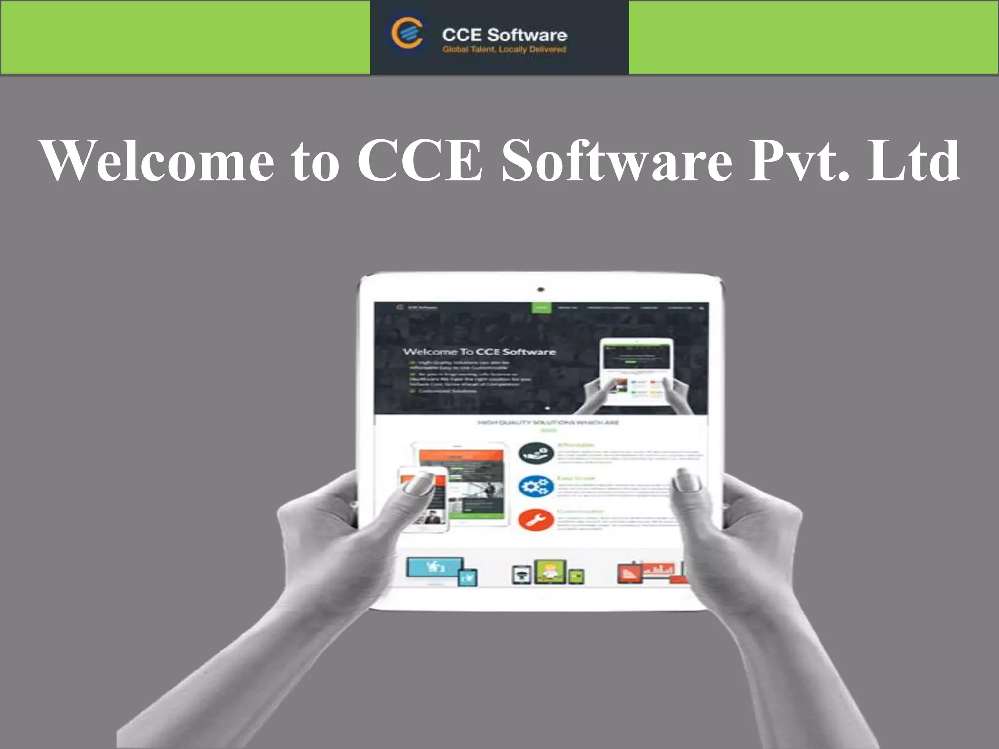 Welcome to cce software pvt. ltd | PPT