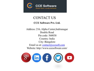 Welcome to cce software pvt. ltd | PPT