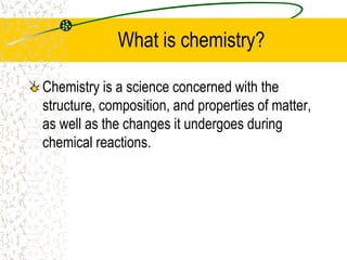 Intro to Chemistry Powerpoint- Minerva School | PPTX