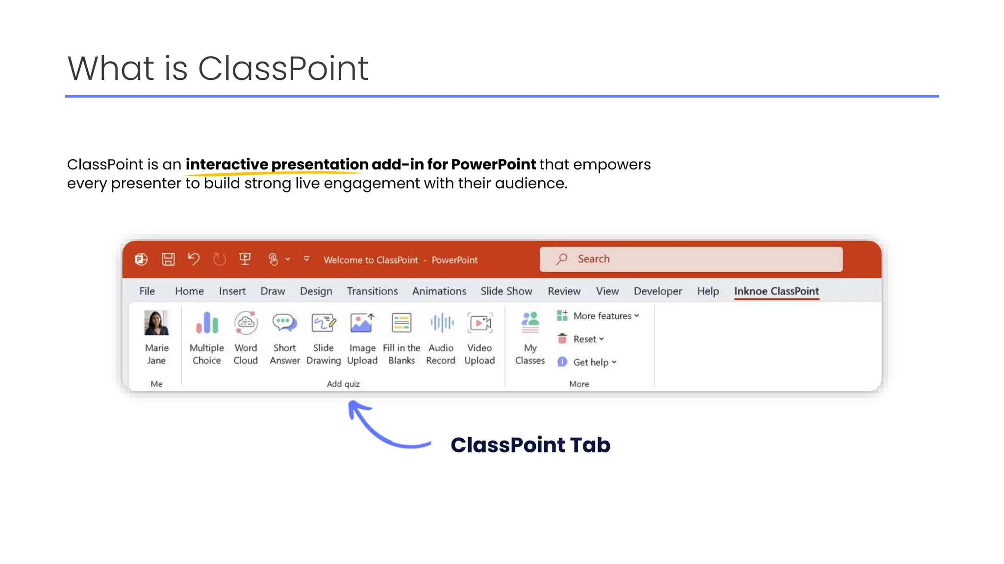 ClassPoint untuk memudahkan belajar siswa | PPT