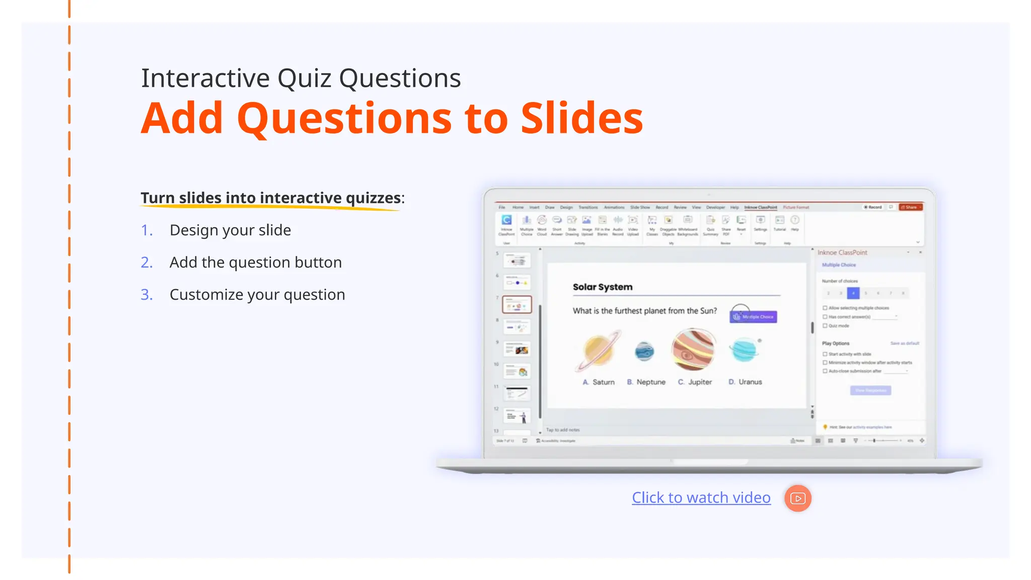 Welcome to ClassPoint - A MANUAL FOR CLASSPOINT | PPTX