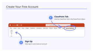 Welcome to ClassPoint - A MANUAL FOR CLASSPOINT | PPTX