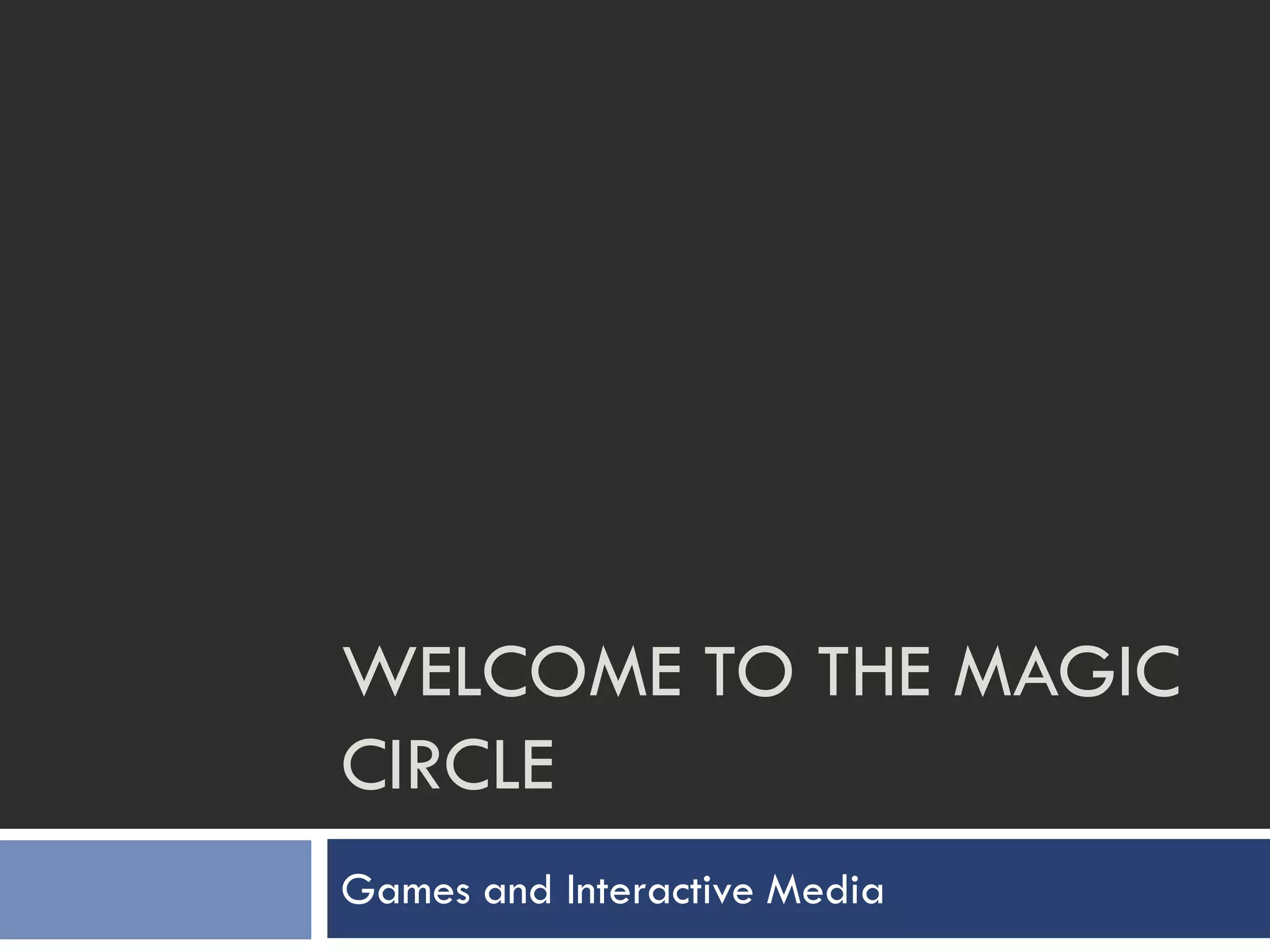 Welcome to CMP 394 | PPT