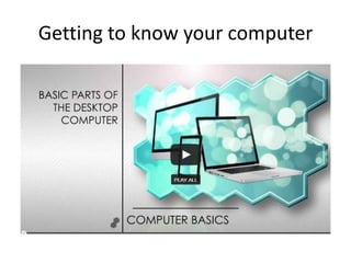 Welcome to computer basics | PPT