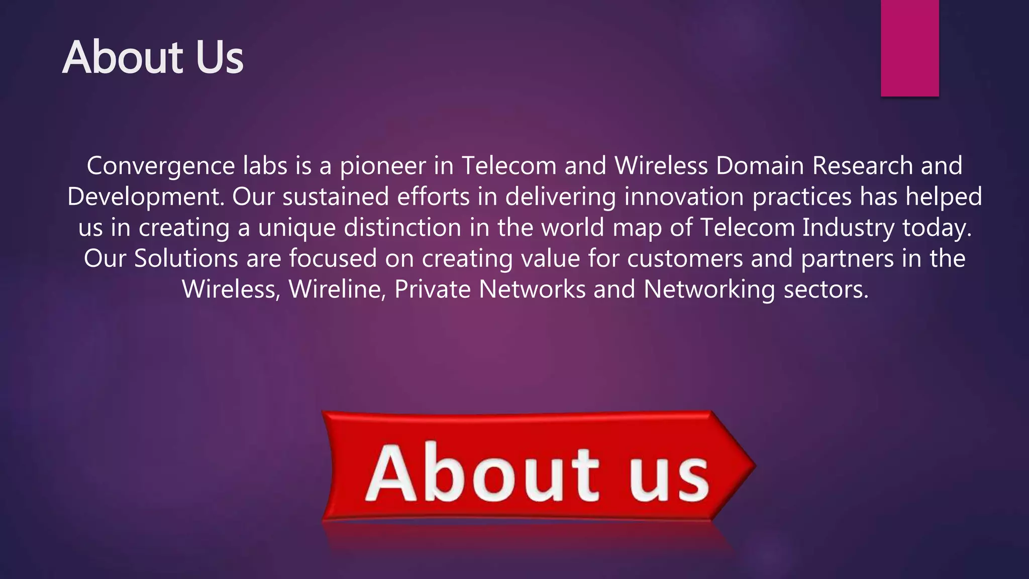 Welcome to convergence labs | PPT